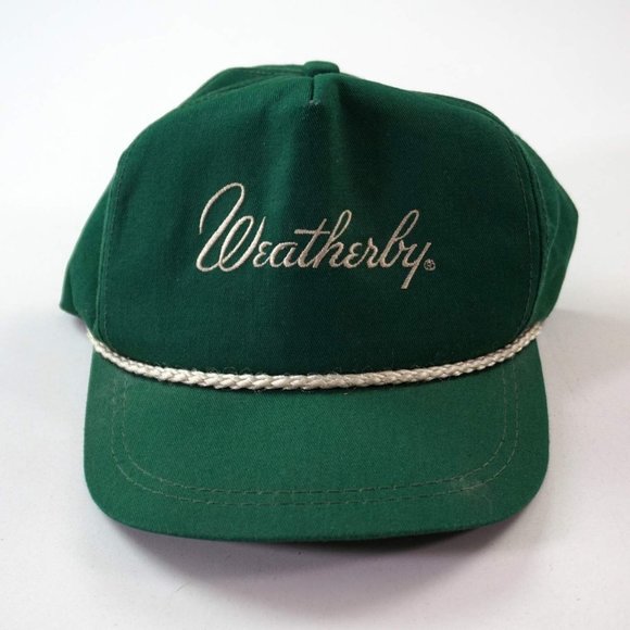 Weatherby | Accessories | Vintage Weatheby Script Spellout Hat With ...